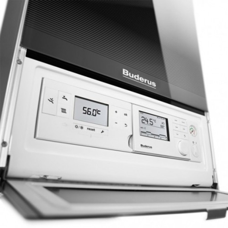 Centrală termică murală cu condensare Buderus Logamax plus GB172-35 iK ...
